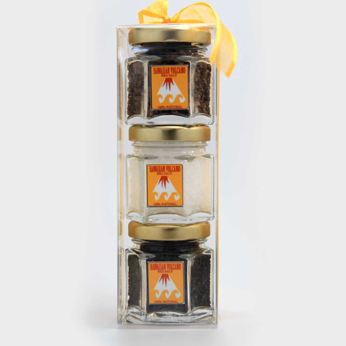 Gift Pack of Guava & Kiawe smoked Hawaiian sea salts